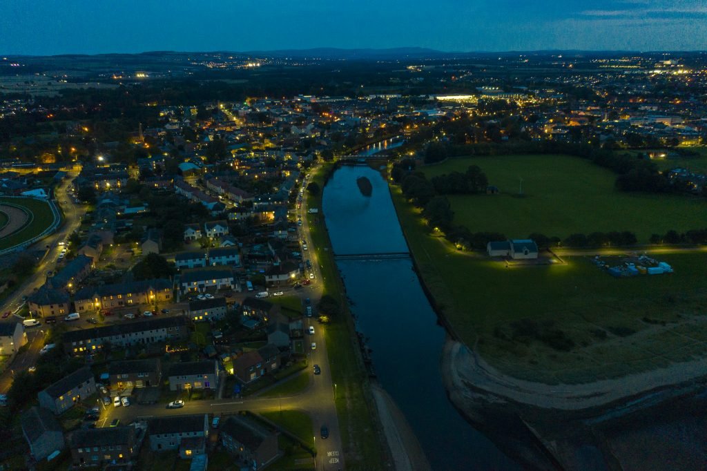 Musselburgh by Night - The360view.net